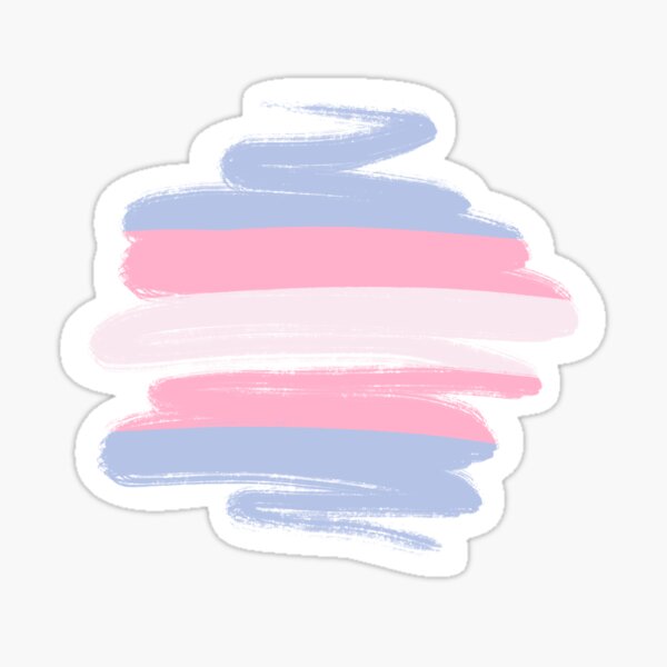 "Trans flag" Sticker for Sale by RatRancid | Redbubble