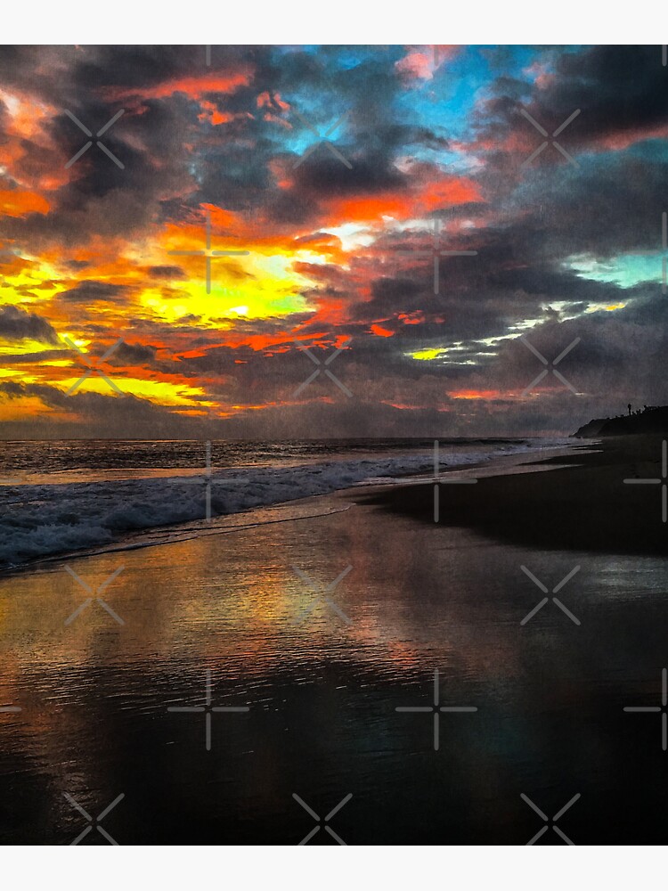 "Malibu Leo Carrillo Beach Sunset, Malibu Point Dume Coast Aesthetic ...