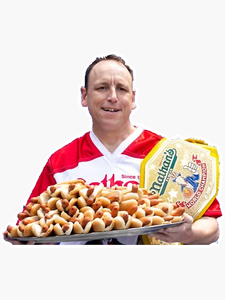 "Joey Chestnut - best selling joey chestnut 2022 " Sticker for Sale by ...