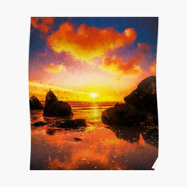 "Malibu Leo Carrillo Beach Sunset, Malibu Point Dume Coast Aesthetic ...