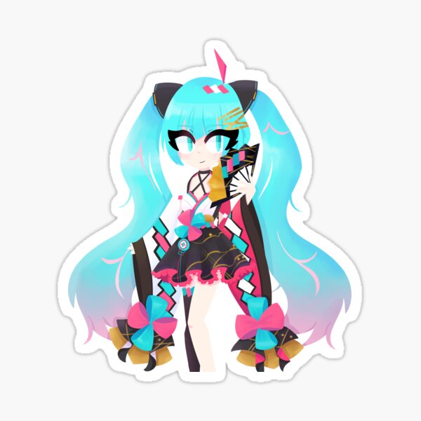 "Hatsune Miku Magical Mirai" Sticker for Sale by sourispng | Redbubble