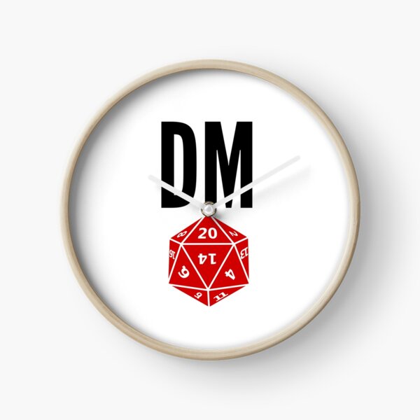 "Dungeons and Dragons DnD D&D Dungeon Master Gift Idea" Clock by ...
