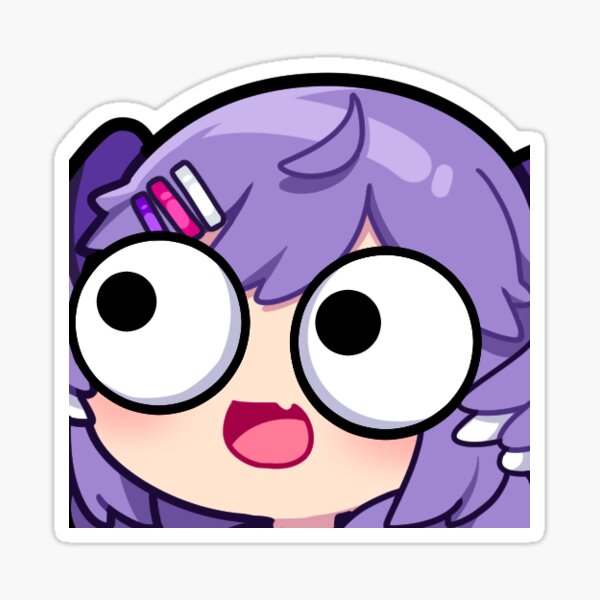 "Selen Big Eyes (Nijisanji)" Sticker for Sale by DoctorPlato | Redbubble