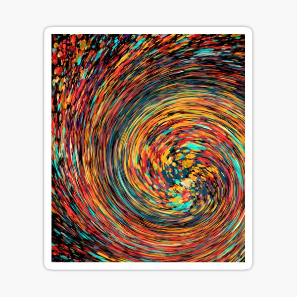 "Galaxy in motion" Sticker for Sale by Khalayi | Redbubble