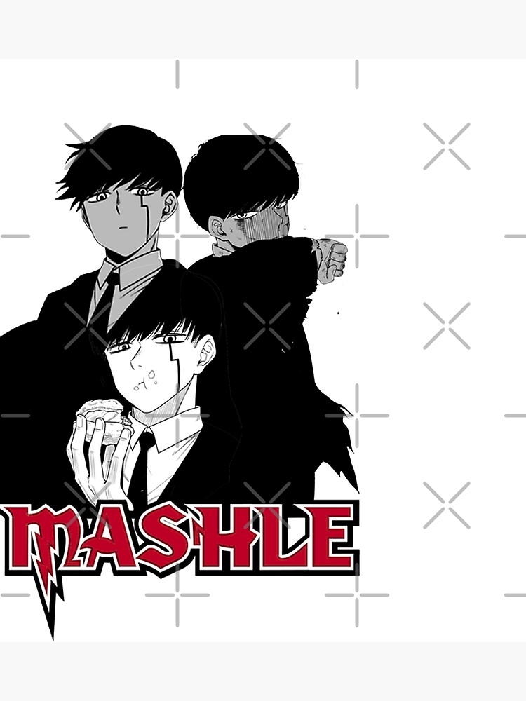 "Mashle - Mash Sticker" Poster for Sale by AnimeLoverss | Redbubble