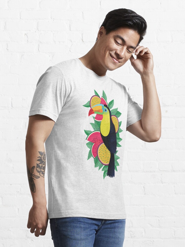 "Tropical toucan" T-shirt for Sale by jamesboast | Redbubble | toucan t ...