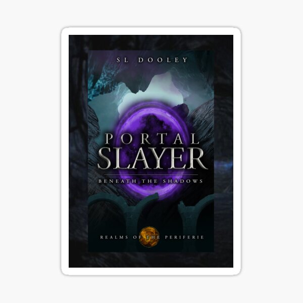 "Portal Slayer: Beneath the Shadows Notebook" Sticker for Sale by ...