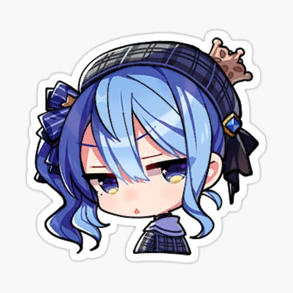 "Hoshimachi Suisei (Hololive)" Sticker for Sale by DoctorPlato | Redbubble
