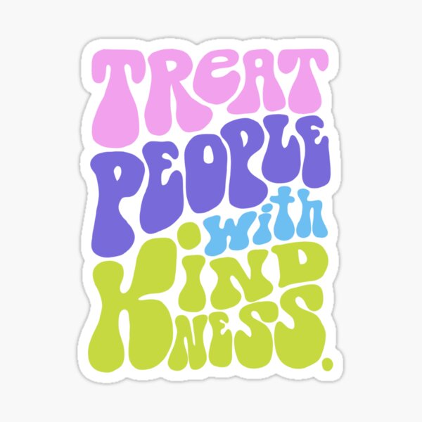 "Treat People With Kindness - Harry Styles" Sticker for Sale by ...