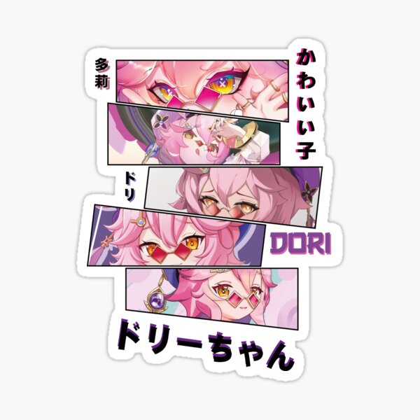 "Dori Genshin Impact" Sticker for Sale by tommyflup | Redbubble