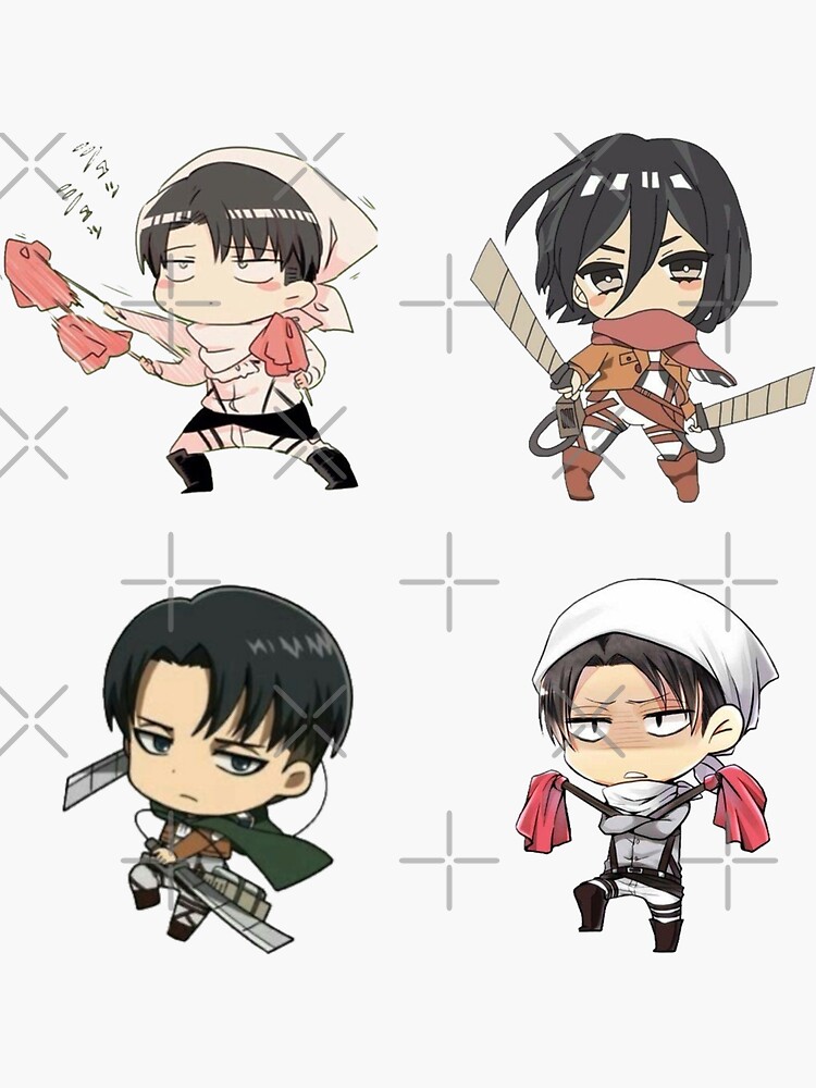 "Chibi Pack" Sticker for Sale by Crickto | Redbubble