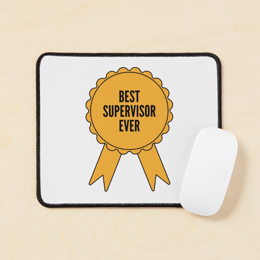"Best Supervisor Ever Gold Medal Achievement" Poster for Sale by SVPOD ...