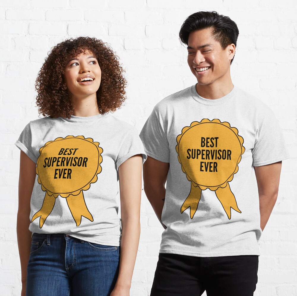 "Best Supervisor Ever Gold Medal Achievement" Poster for Sale by SVPOD ...
