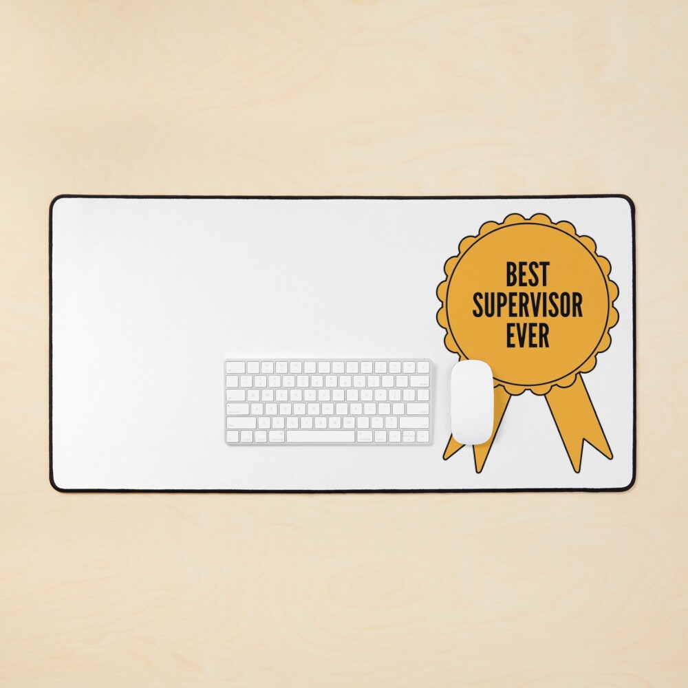 "Best Supervisor Ever Gold Medal Achievement" Poster for Sale by SVPOD ...