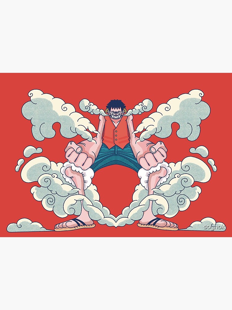 "Luffy gear second one piece" Art Print for Sale by soynok | Redbubble