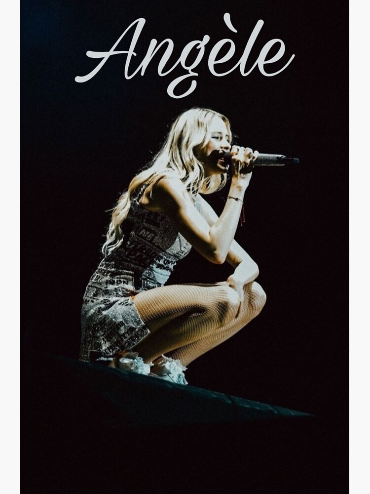 "Angèle " Sticker for Sale by pelshop | Redbubble