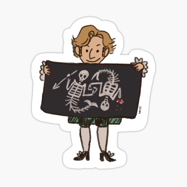 "stede bonnet ofmd season 2 flag" Sticker for Sale by teacupboats ...