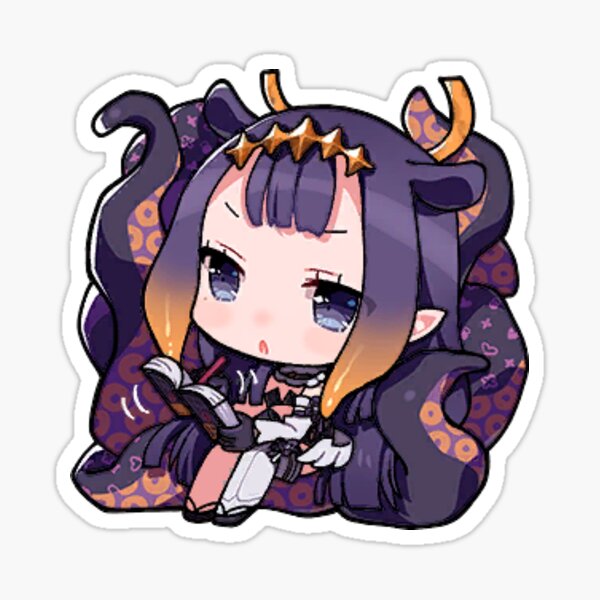 "Ninomae Ina'nis (Hololive)" Sticker for Sale by DoctorPlato | Redbubble