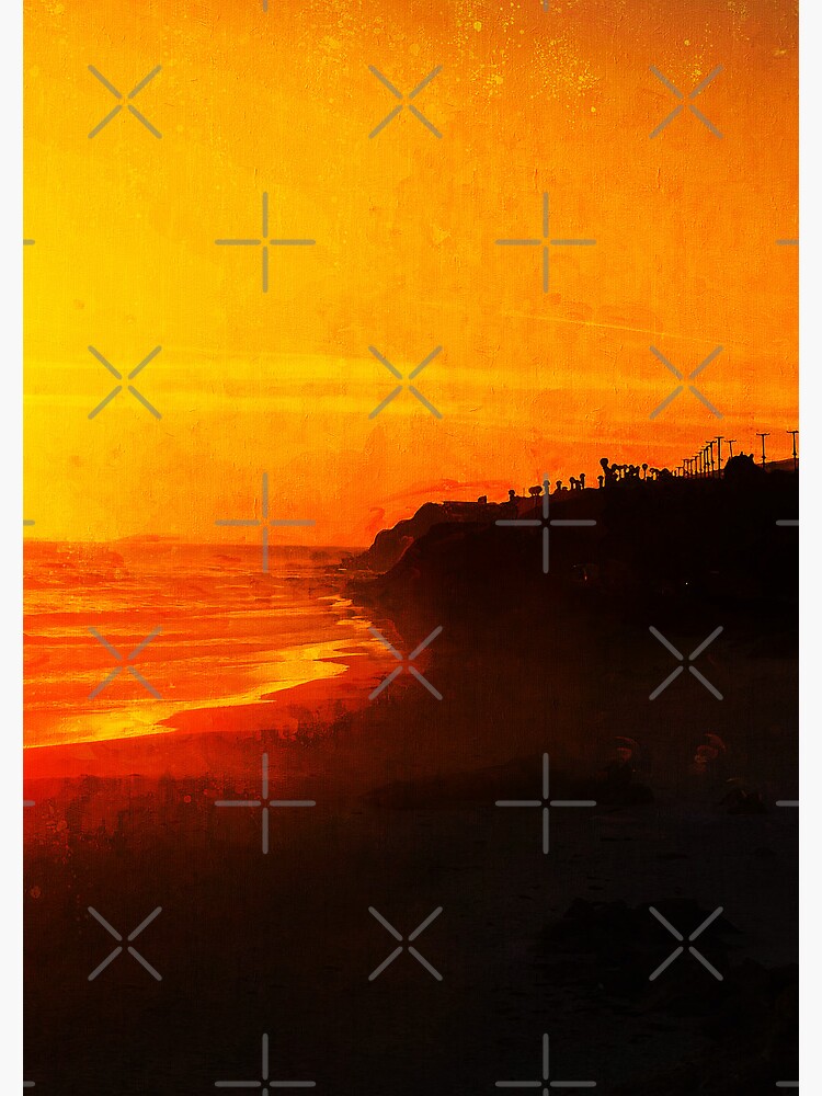 "Malibu Leo Carrillo Beach Sunset, Malibu Point Dume Coast Aesthetic ...