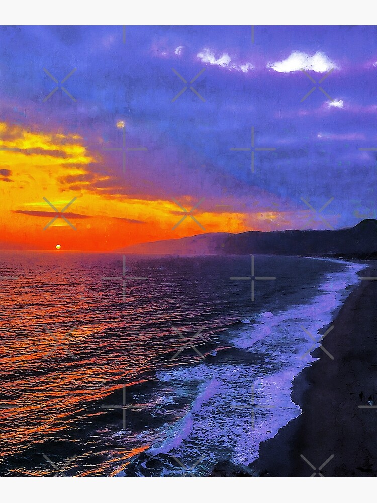 Malibu Leo Carrillo Beach Sunset Malibu Point Dume Coast Aesthetic