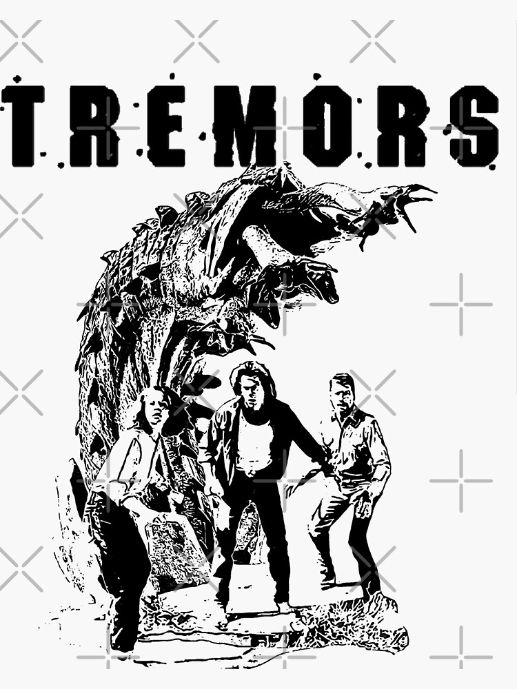 "Tremors movie tribute " Sticker for Sale by jlcreations55 | Redbubble