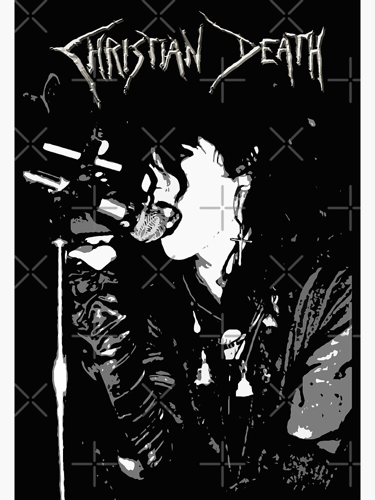 "Christian Death" Poster for Sale by SkyAfterDusk | Redbubble