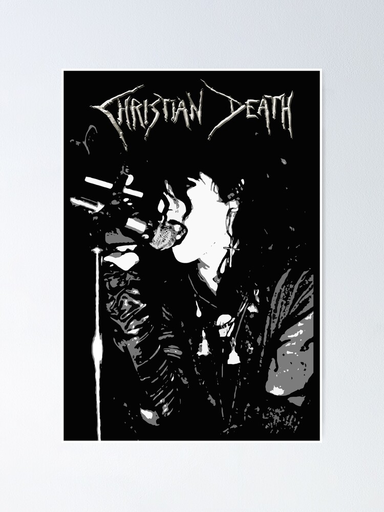 "Christian Death" Poster for Sale by SkyAfterDusk | Redbubble
