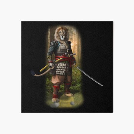 "Exclusive Hand Drawn Samurai Lion | Samurai Collection Item-7 (Lion ...