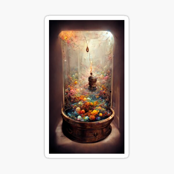 "Wishing well" Sticker for Sale by AIARTWORKSs | Redbubble