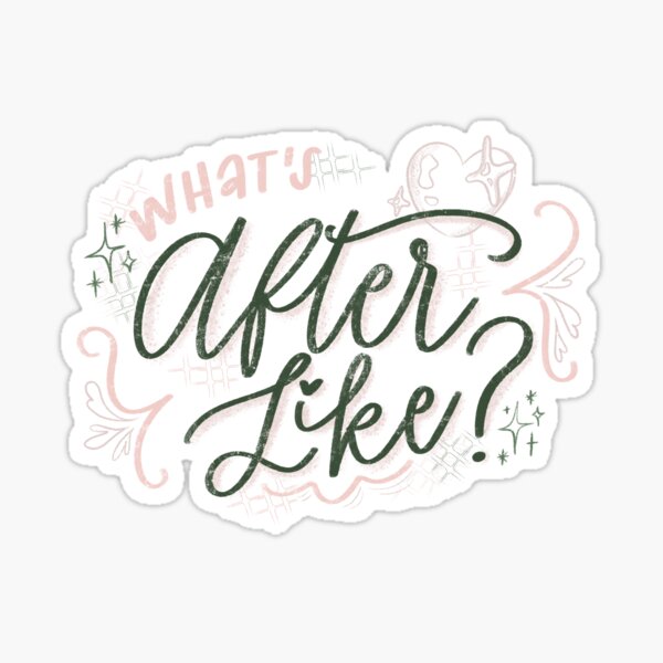 "ive after like" Sticker for Sale by hugbeom | Redbubble
