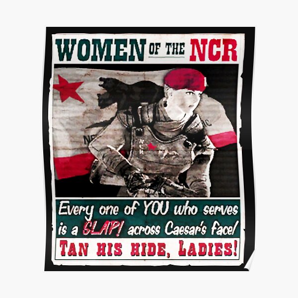 "Women of the NCR" Poster for Sale by DBnation | Redbubble