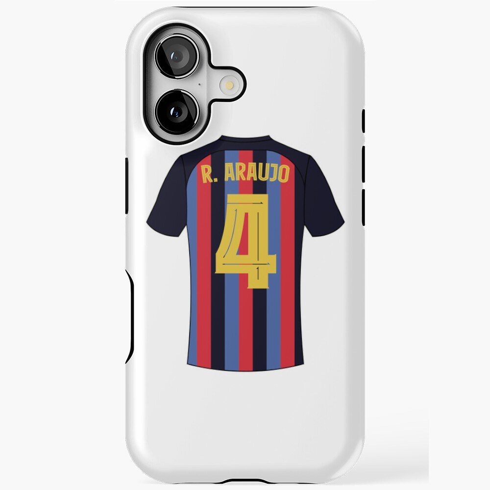 "Ronald Araujo Barcelona football jersey number 4" Sticker for Sale by ...