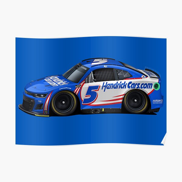 "Kyle Larson 2022 Camaro" Poster for Sale by Amblem-Store | Redbubble