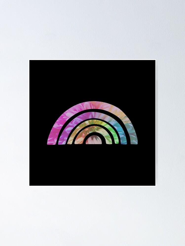 "Colorful Rainbow" Poster for Sale by micaroline | Redbubble
