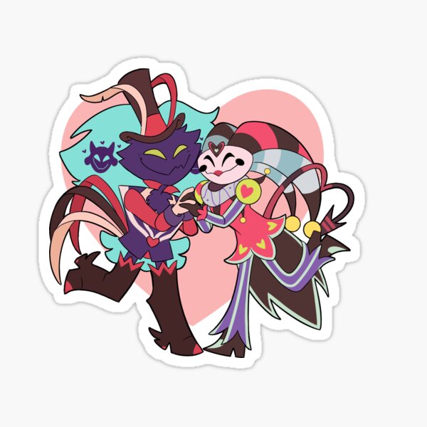 "fizz and ozzie!" Sticker for Sale by quackerbats | Redbubble