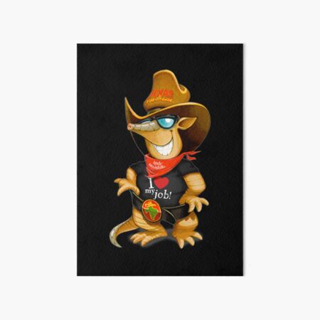 "Texas Roadhouse | Gift For Andy Armadillo lovers " Art Board Print for ...