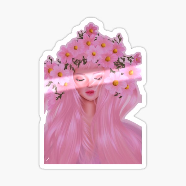 "Izzy " Sticker for Sale by Maiyoi | Redbubble