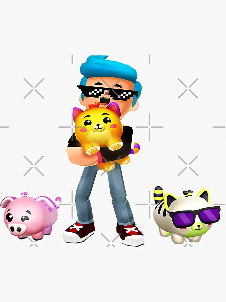 "Pk Xd Games" Sticker for Sale by Blanrone | Redbubble