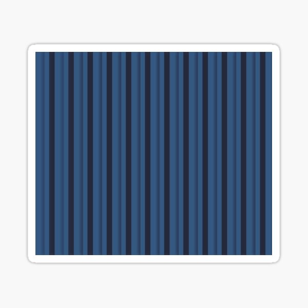 "Blue striped | Blue Solid Color | Navy Blue stripes" Sticker for Sale ...