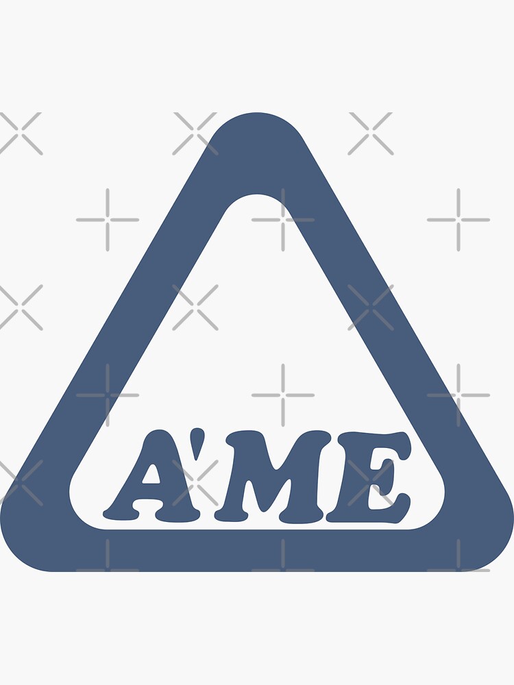 "AME BLUE - Old School BMX" Sticker for Sale by YouWantThis | Redbubble