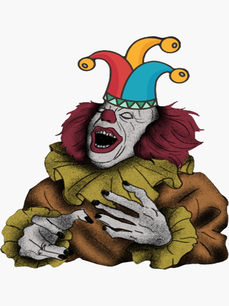"Clownpiece Desgin, Joker Design, Ceeday Desgin" Sticker for Sale by ...