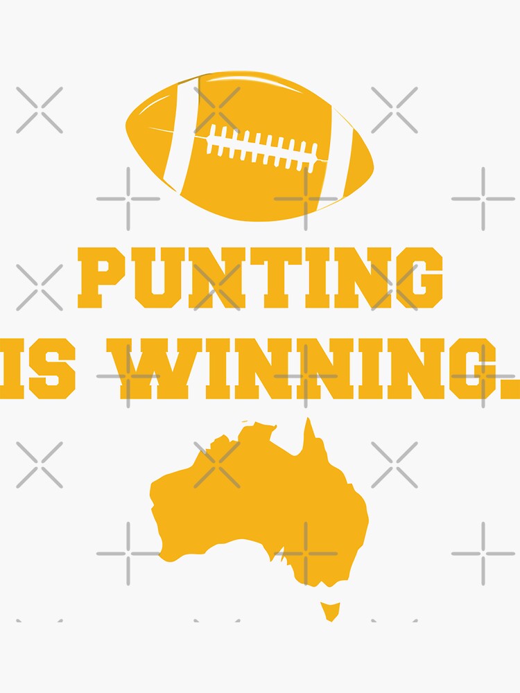 "Copie de punting is winning " Sticker for Sale by Zapii-design | Redbubble