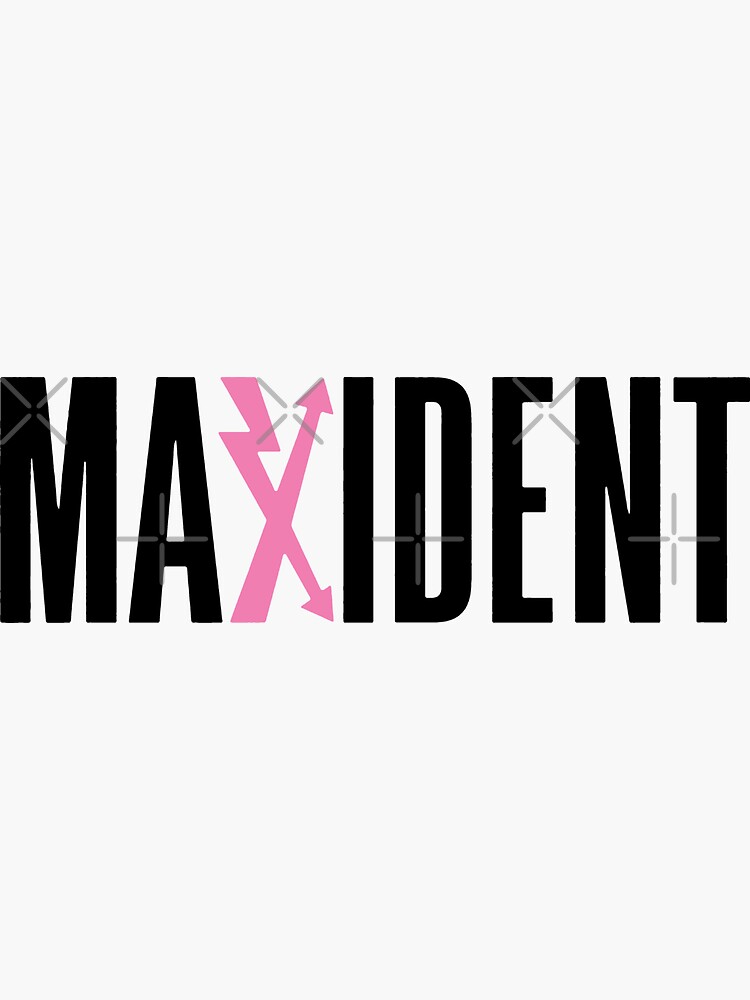 "STRAY KIDS - Maxident Logo" Sticker for Sale by c-rose-f | Redbubble