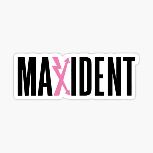 "STRAY KIDS - Maxident Logo" Sticker for Sale by c-rose-f | Redbubble