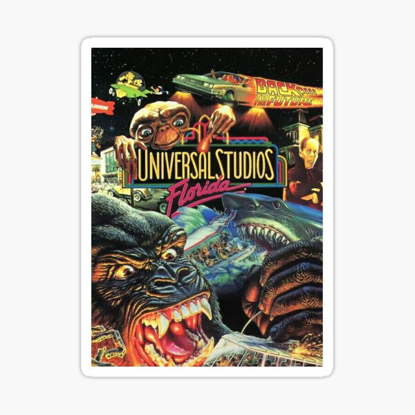 "Universal Studios Florida Parks 30th Anniversary " Sticker for Sale by ...