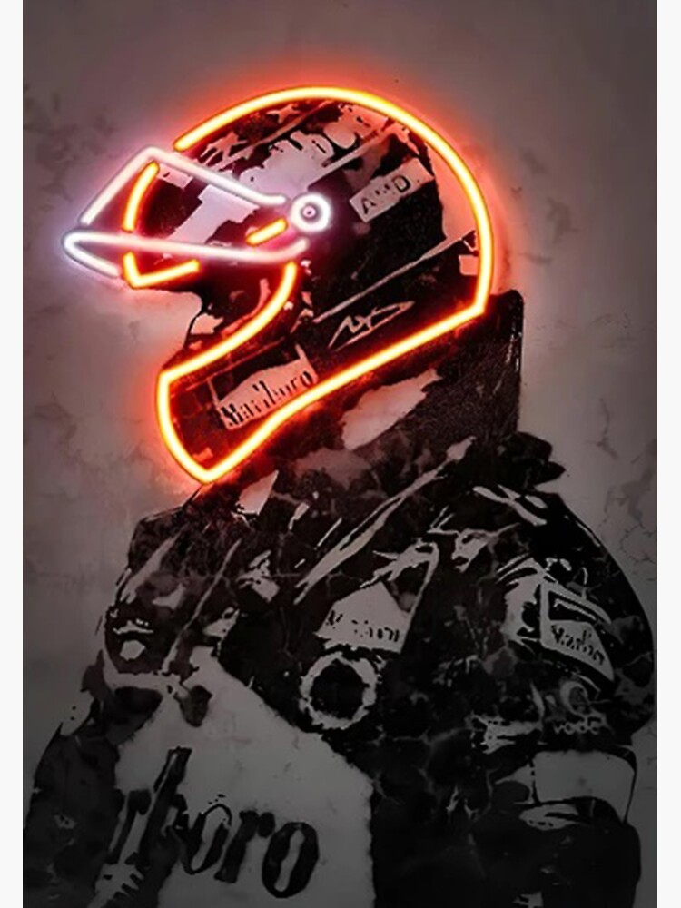 "Wall Art F1 Neon Art" Sticker for Sale by tiaramillerr | Redbubble
