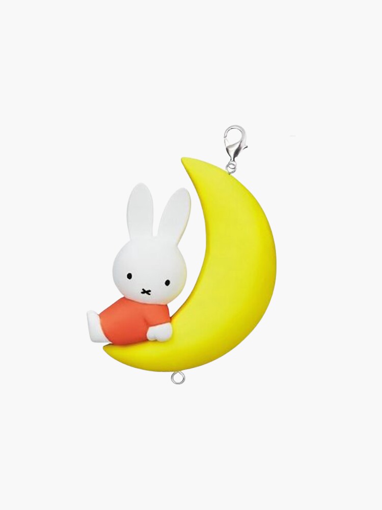 "Miffy on the Moon" Sticker for Sale by Demarcat | Redbubble