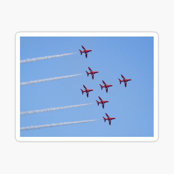 "The Red Arrows" Sticker for Sale by photobytableau | Redbubble