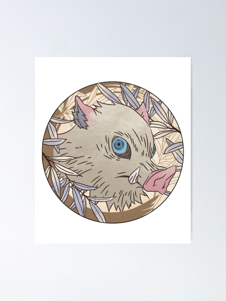 "Anime Logo Parody the Boar Face - Never Stop the Snorting" Poster for ...