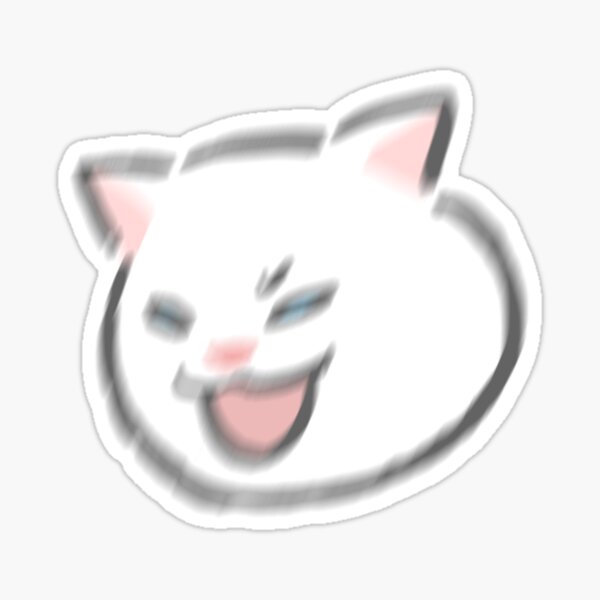 "Angry Cat" Sticker for Sale by cuteli | Redbubble